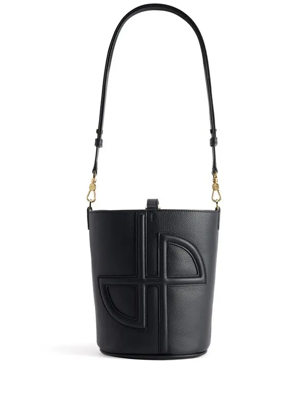 PATOU Mini Bucket Handbag - Black