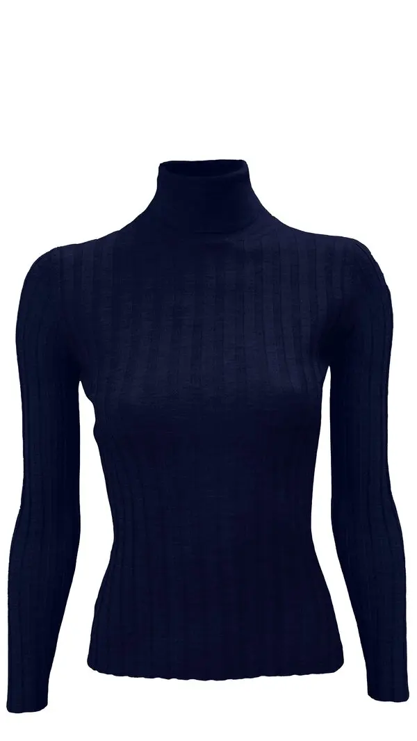LA ROSE The Rose H-neck Knit Sweater