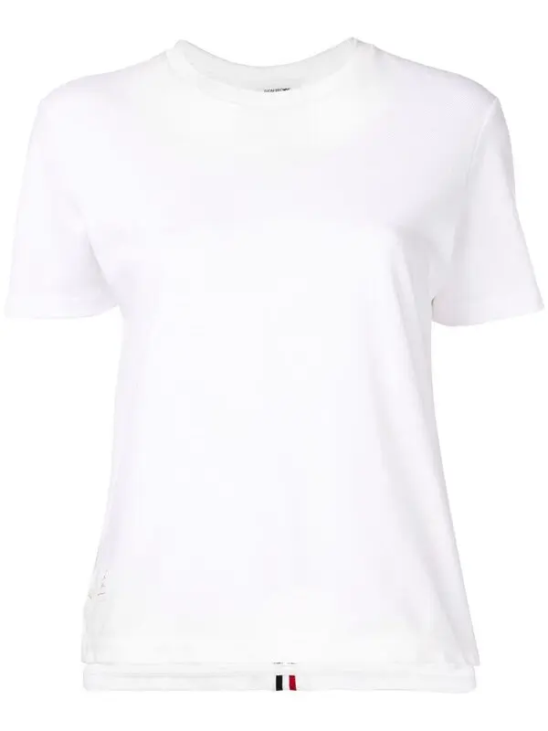 Thom Browne Classic Piqué T-shirt In Size