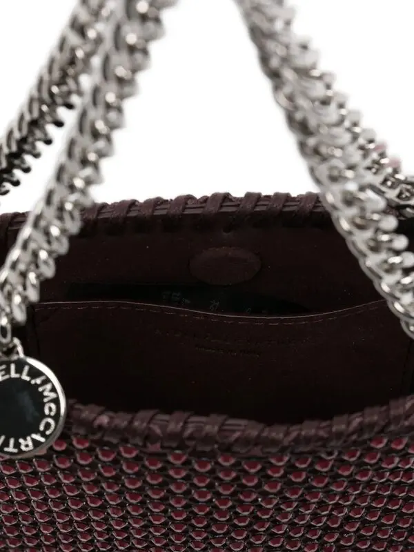 Stella McCartney Mini Magnetic Fastening Chain-link Shoulder Handbag