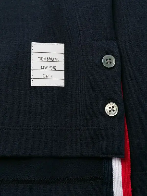 Thom Browne Medium Weight Ringer Tee