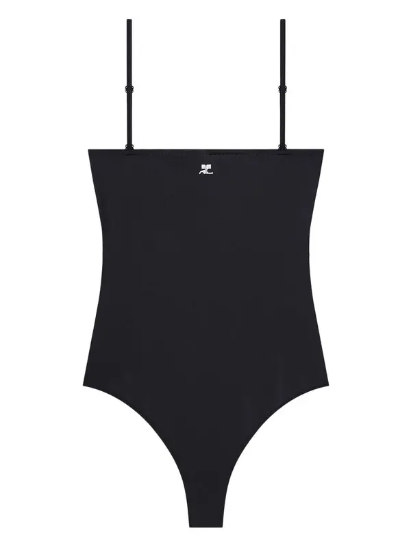 COURREGES Heritage Swimsuit Adjustable Straps & Square Neck