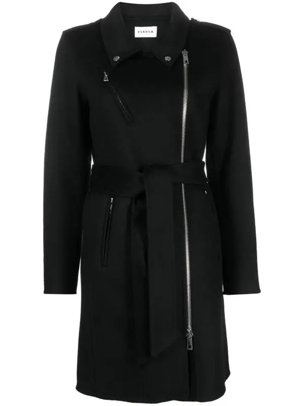 PAROSH Double-breasted Wool Jacket For
