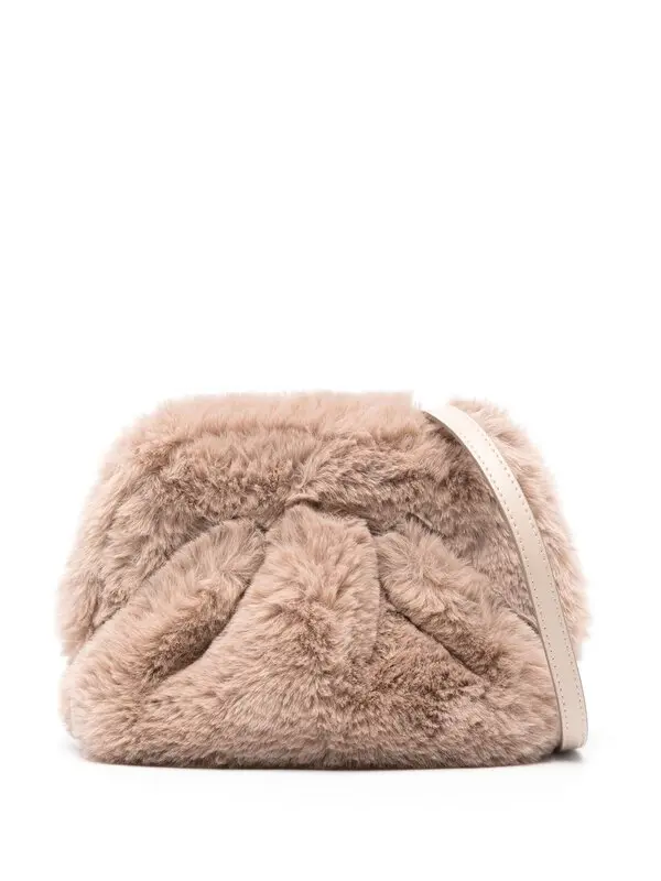 THEMOIRE Mini Faux-fur Handbag