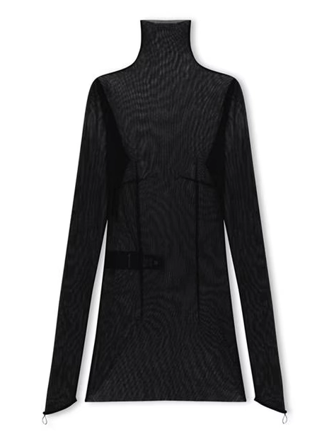 ANN DEMEULEMEESTER Zenith Long Sleeve High Neck Top