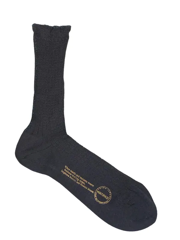ANTIPAST Ribbed Lurex Mini Socks