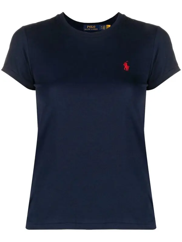 Ralph Lauren Mini Polo Cotton T-shirt - Navy