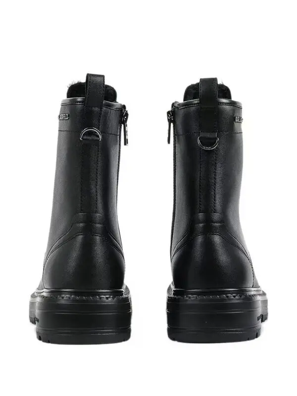 Karl Lagerfeld Miles Lace-up Leather Boots