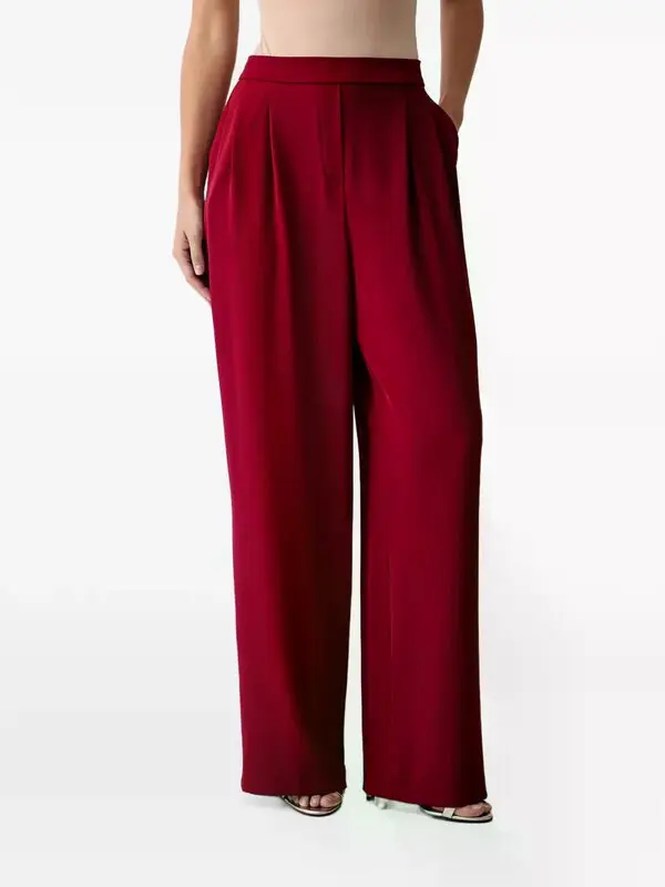 Joseph Ribkoff Pleated Wide-leg Trousers
