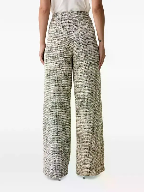 Joseph Ribkoff Tweed-effect Wide-leg Trousers
