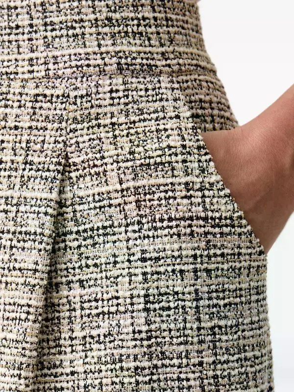 Joseph Ribkoff Tweed-effect Wide-leg Trousers