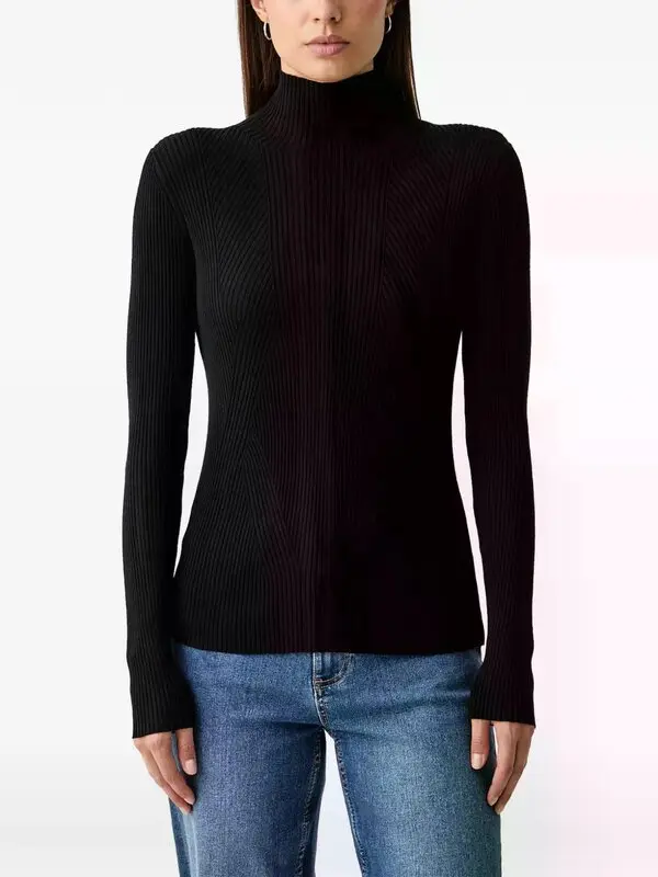 JOOP! Kirsa Ribbed-knit High-neck Sweater