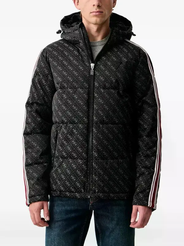 Guess 4g Hooded Puffer Jacket