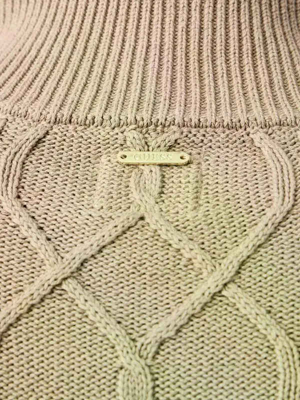 Guess Dawson Cable-knit Polo Shirt