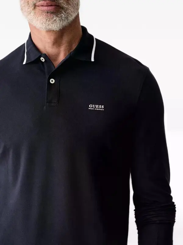 Guess Long-sleeve Polo Shirt