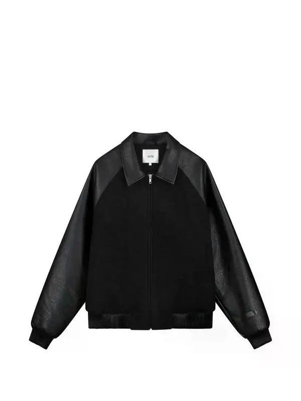 ARTE ANTWERP Panelled Varsity Jacket