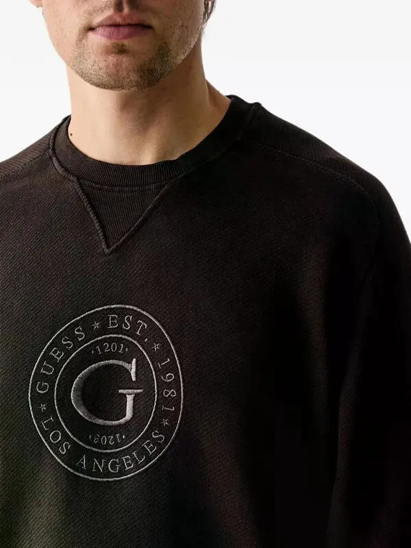 Guess Logo-embroidered Sweater