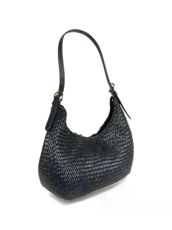 Dragon Luna Mezza Woven Leather Tote Bag