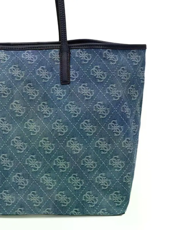 Guess Victtoria Monogram Quilted Shoulder Bag