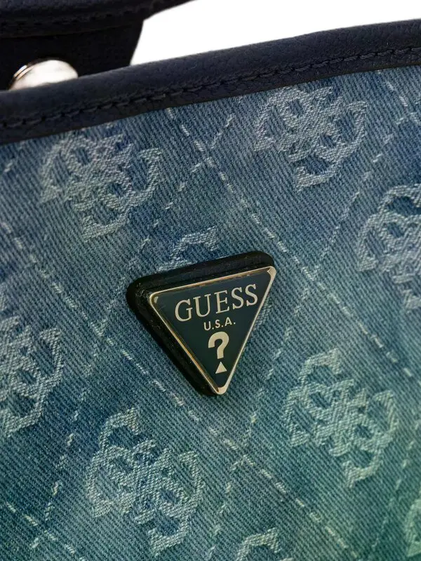 Guess Victtoria Monogram Quilted Shoulder Bag
