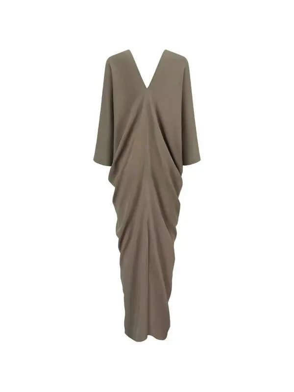OUDE WAAG Draped Sculpted Maxi Dress