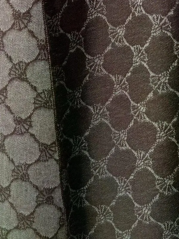 JOOP! Fabio Monogram-print Frayed Scarf