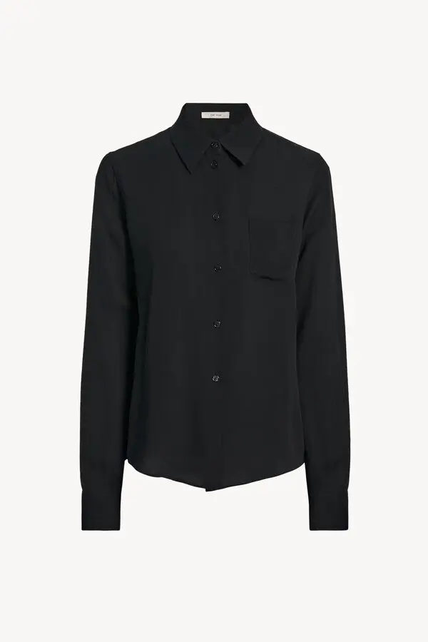 THE ROW Katune Shirt - Black