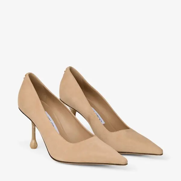 JIMMY CHOO Ixia 80 Suede Pumps