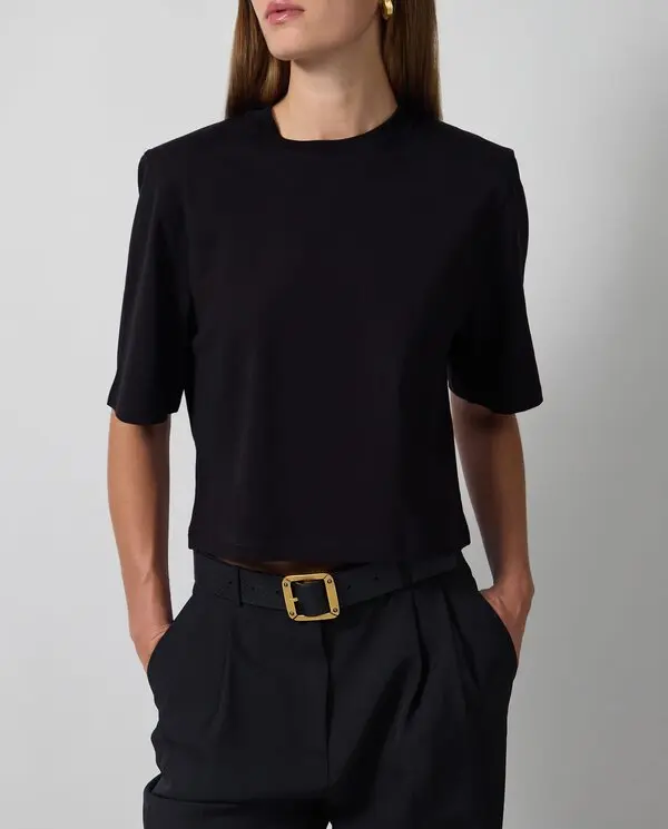 WAKAKUU T-shirt Padded Shoulder