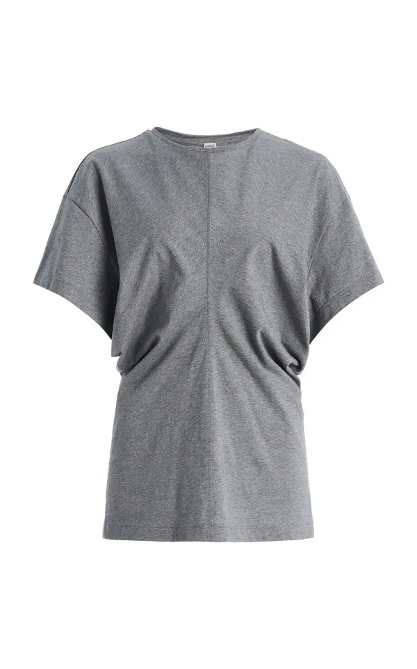 TOTEME Slouch Waist Cotton T-shirt