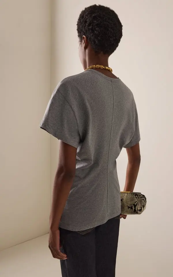 TOTEME Slouch Waist Cotton T-shirt