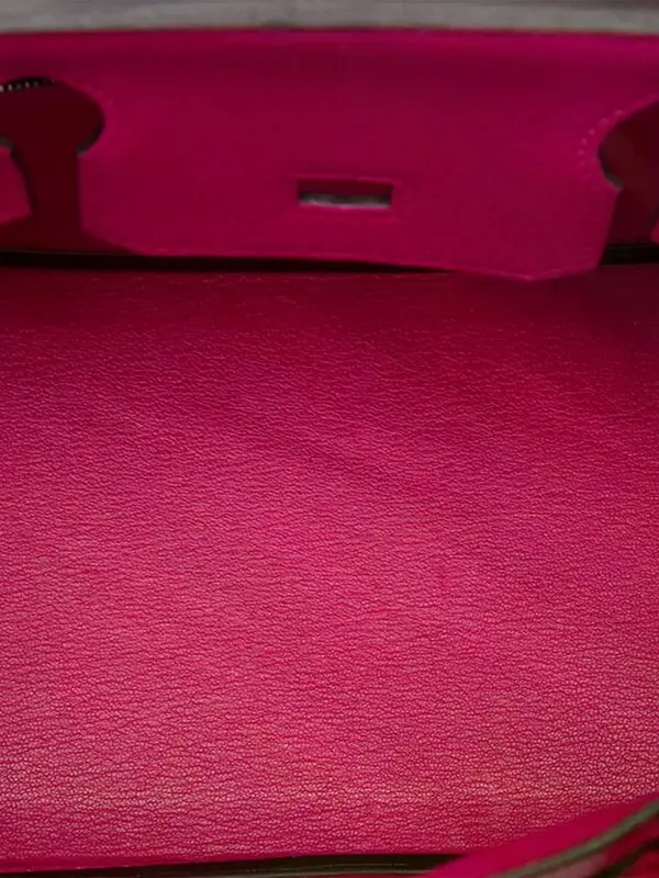 Hermès 2010 Chevre De Coromandel Birkin Retourne 30 Handbag