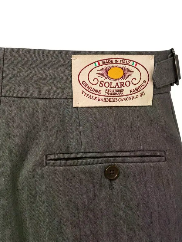 FRANZESE COLLECTION Stefano De Martino Creased Trousers