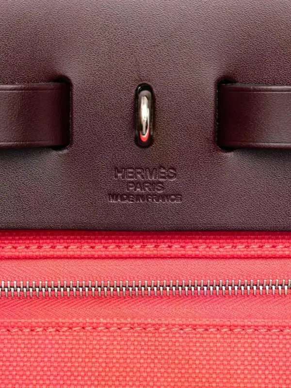 Hermès 2023 Toile Herbag Zip 31 Satchel