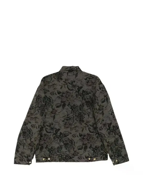 Undercover Floral-jacquard Blouson Jacket