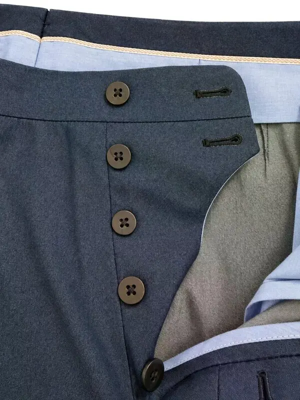 FRANZESE COLLECTION Stefano De Martino Double-pleated Trousers
