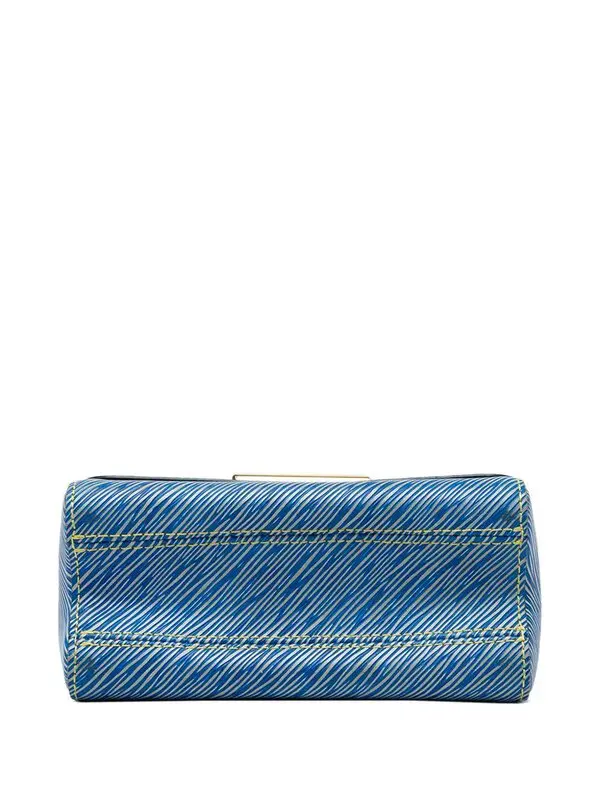 LOUIS VUITTON 2016 Epi Denim Twist Mm Crossbody Bag
