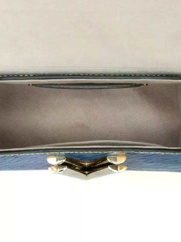 LOUIS VUITTON 2016 Epi Denim Twist Mm Crossbody Bag
