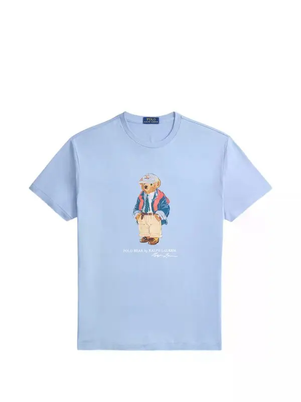 Polo Ralph Lauren Classic Fit Polo Bear Jersey T-shirt - Blue