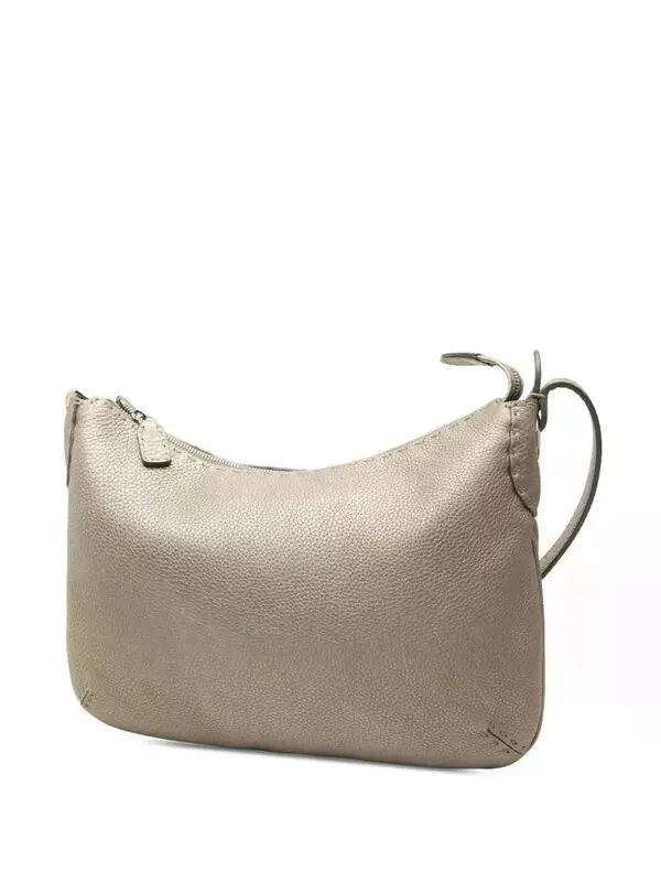 Fendi 2000-2010 Medium Leather Selleria Crossbody Bag
