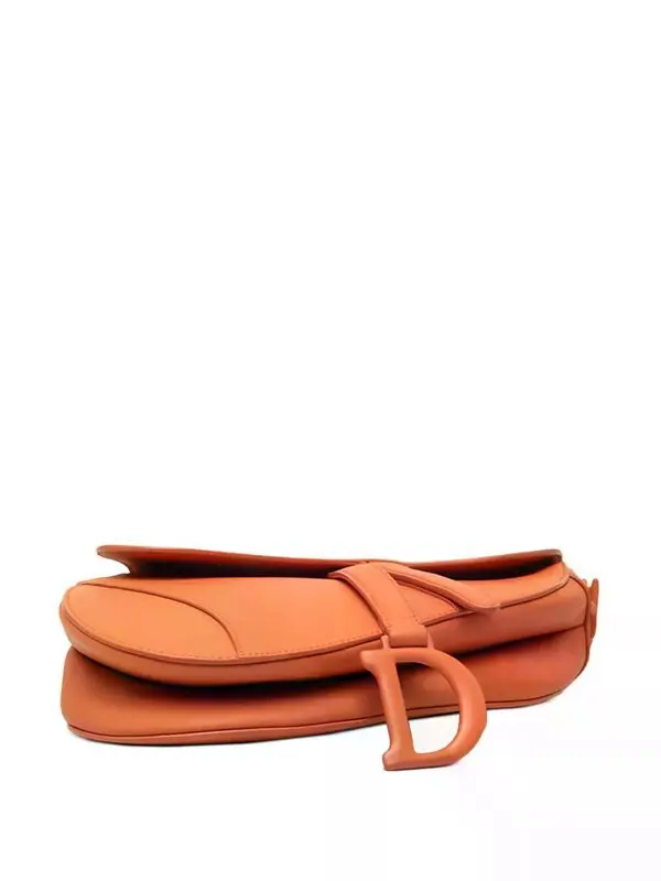 Dior 2019 Ultra Matte Calfskin Saddle Bag Shoulder Bag