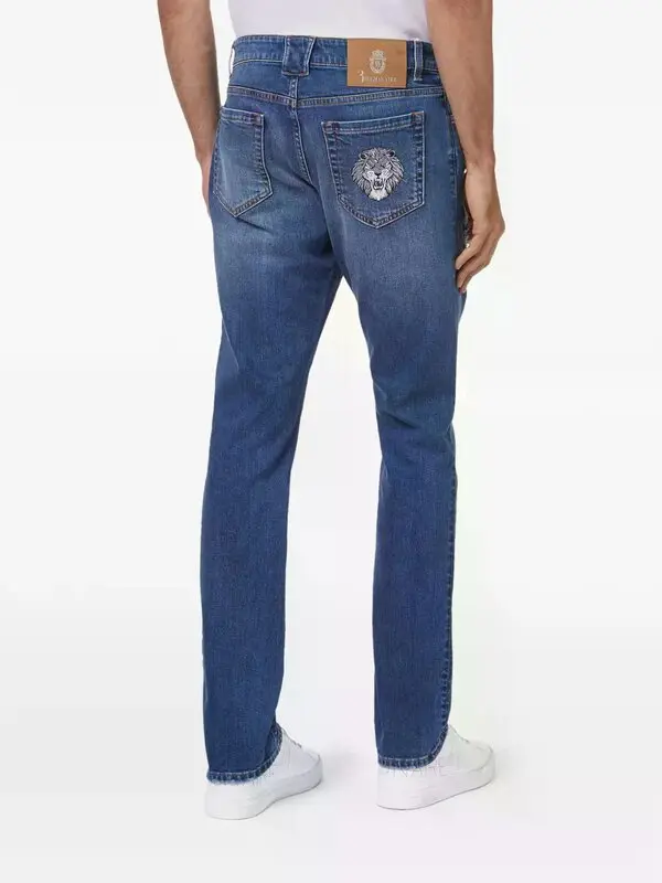 BILLIONAIRE Lion Straight-cut Jeans