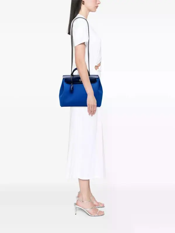 Hermès 2022 Toile Herbag Zip 31 Satchel