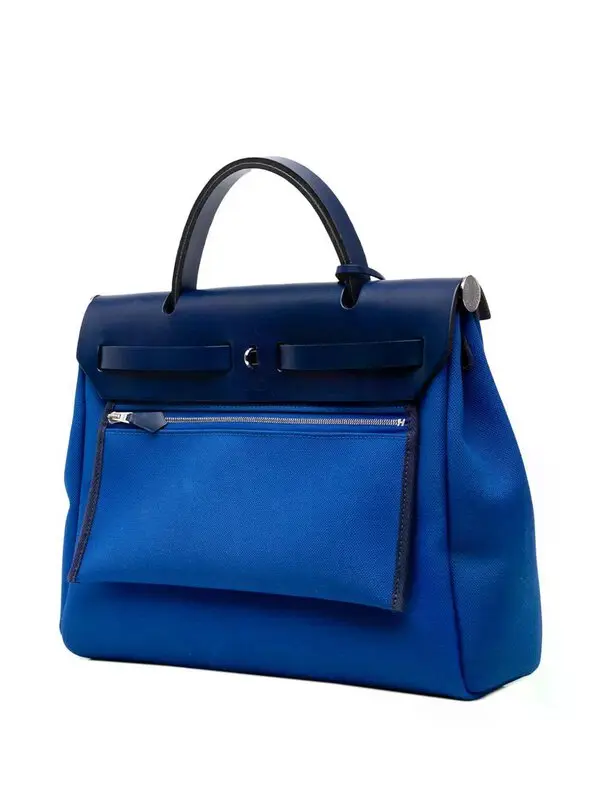Hermès 2022 Toile Herbag Zip 31 Satchel