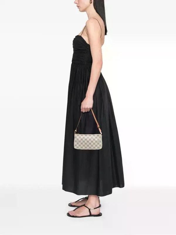 LOUIS VUITTON 2020 Damier Azur Pochette Accessoires Shoulder Bag
