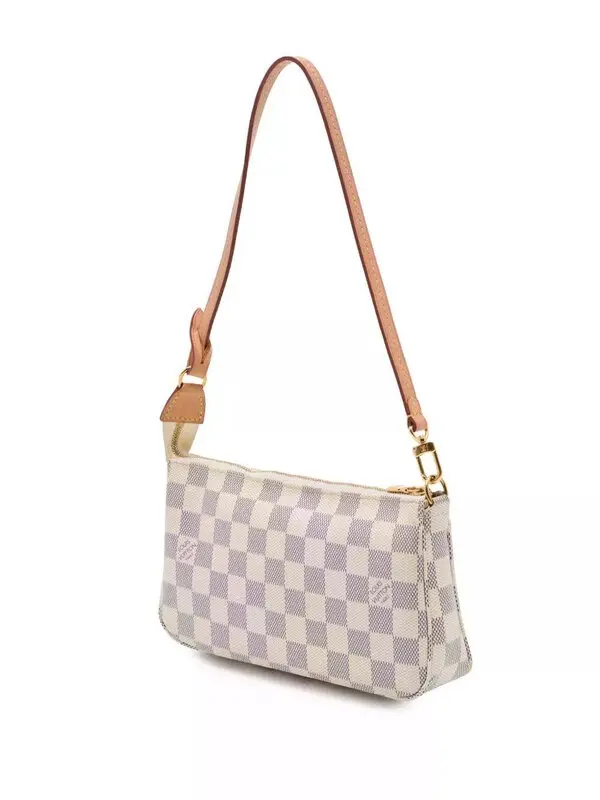 LOUIS VUITTON 2020 Damier Azur Pochette Accessoires Shoulder Bag