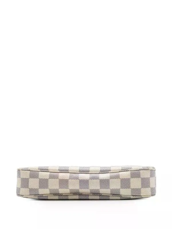 LOUIS VUITTON 2020 Damier Azur Pochette Accessoires Shoulder Bag