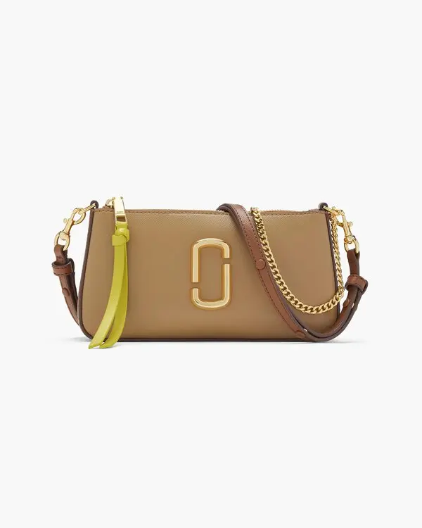 Marc Jacobs The Snapshot Convertible Mini Bag - Camel Multi