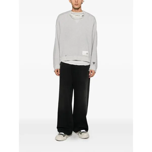 Mihara Yasuhiro Grey Sweaters & Knitwear Sweatshirts