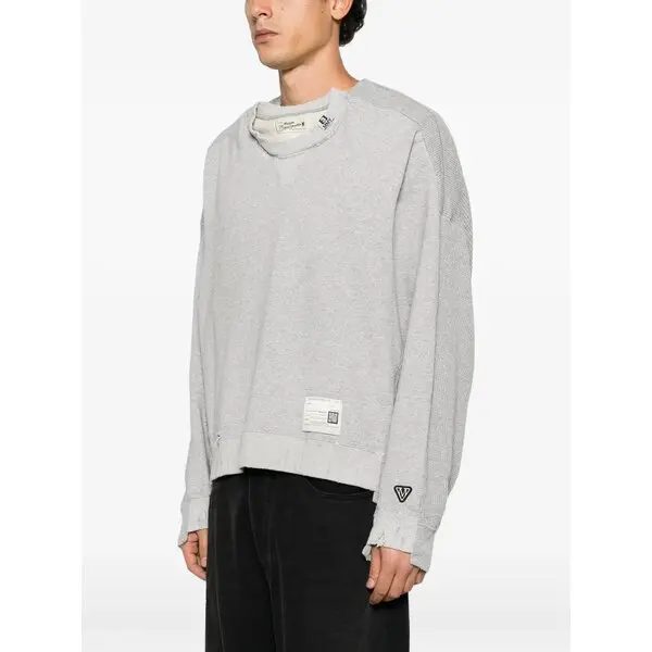Mihara Yasuhiro Grey Sweaters & Knitwear Sweatshirts